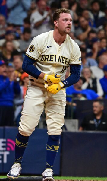 Milwaukee Brewers: Rhys Hoskins Sends Serious Message Ahead Of Game 2 ...