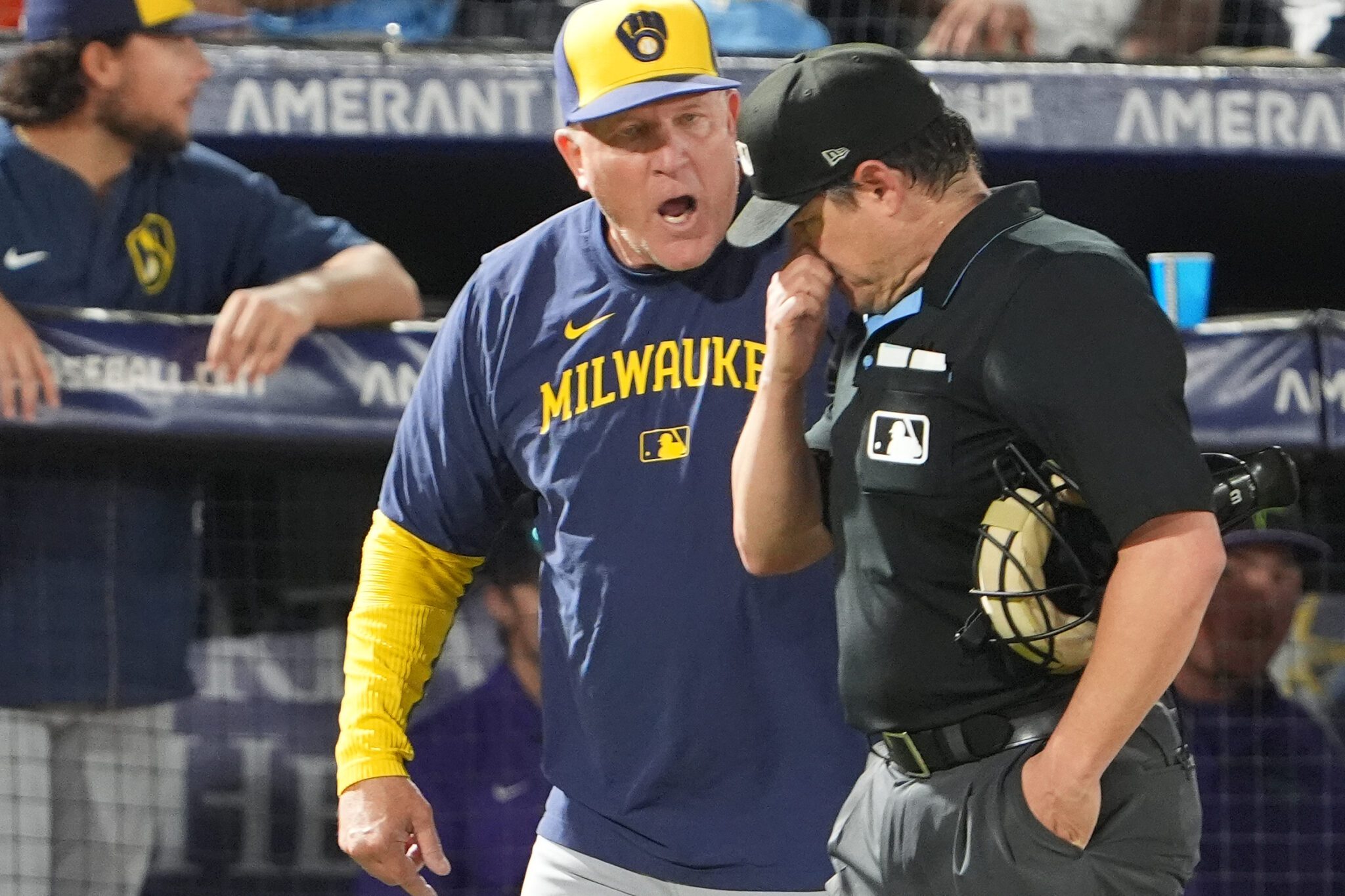 Milwaukee Brewers: Pat Murphy Ejected, Fans All See Same Thing On ...