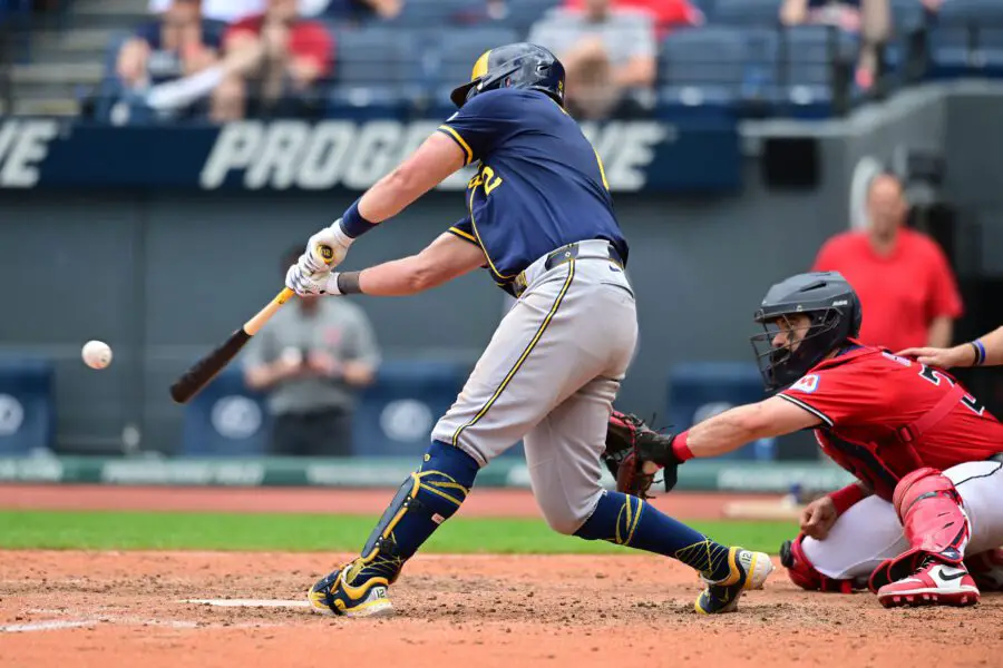 Milwaukee Brewers: Rhys Hoskins Update Indicates 1st Base Clog Likely ...