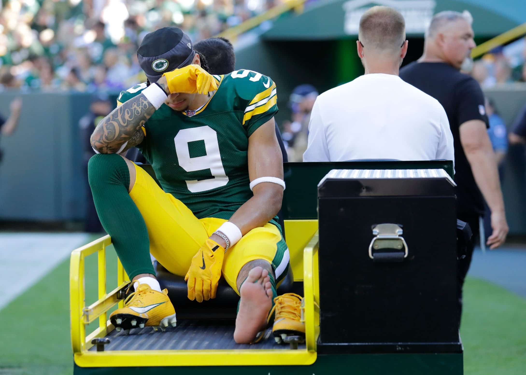 Packers' Christian Watson Perfectly Sums Up What It's Like To Land $13. ...