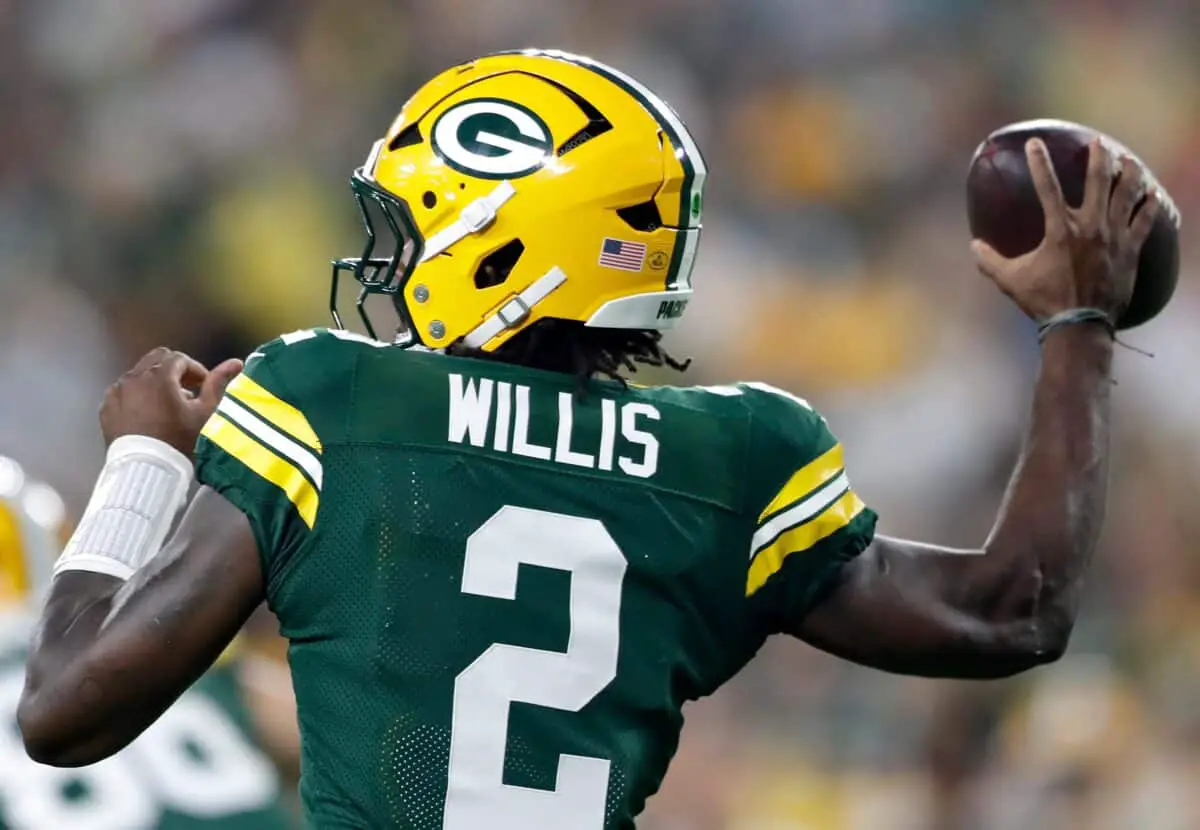 Green Bay Packers: Slo-Mo Video Of Malik Willis' TD Bomb To Matthew ...