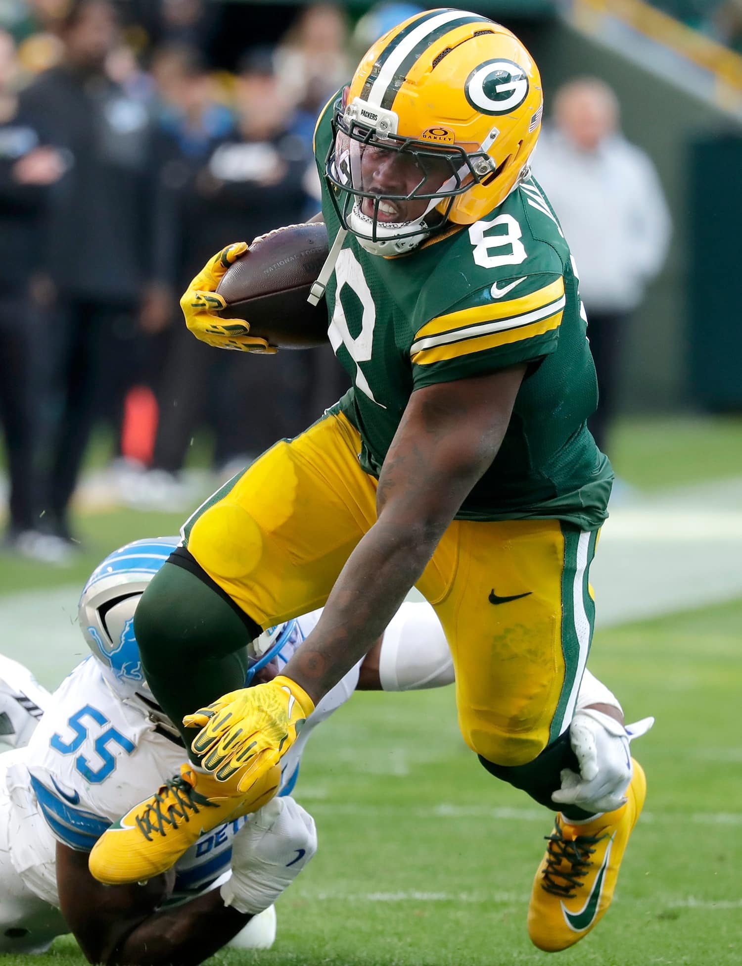 Green Bay Packers Running Back Josh Jacobs Makes Franchise History In ...