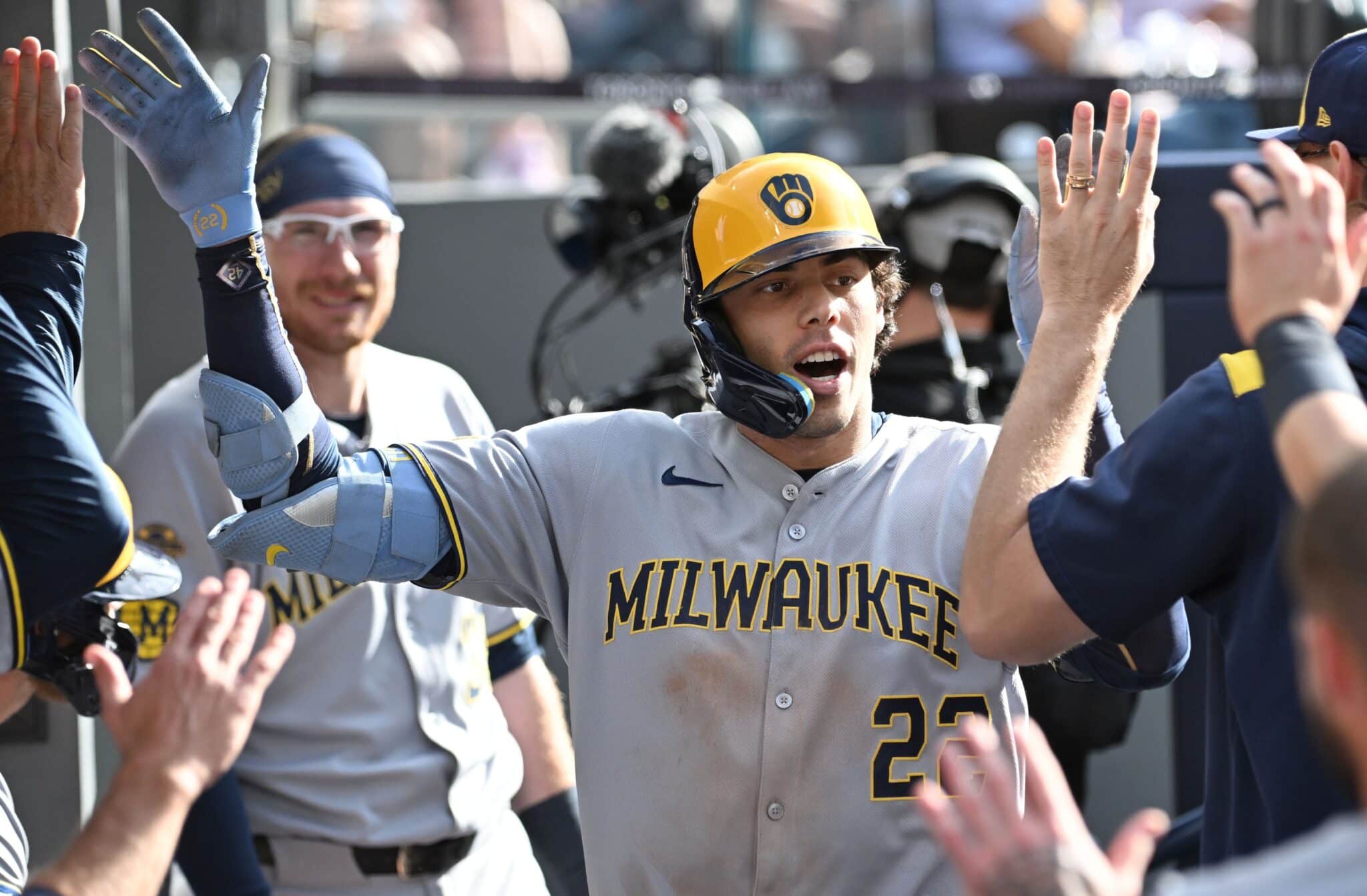 Christian Yelich Credits Brewers Teammates For Helping Him Hit Major ...