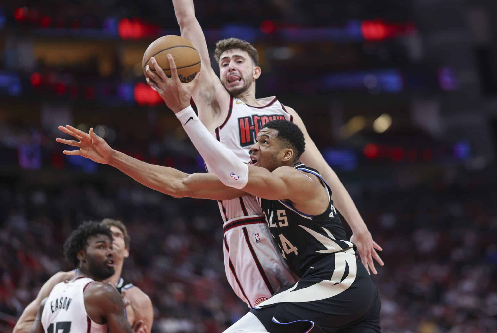 Giannis Antetokounmpo And Alperen Sengun Squash EuroBasket Feud