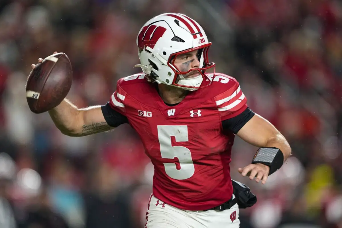 Wisconsin Badgers Upset #23 Washington Huskies For Wild Ranked Win